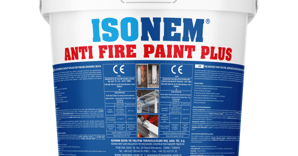 ANTI FIRE PAINT PLUS - Çelik ve Beton Yapılar için 120 dk Yangına ...