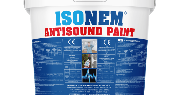 ANTI SOUND PAINT - Ses Yalıtım Boyası